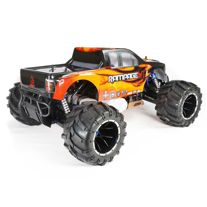 Rampage MT V3 RC Monster Truck - 1:5 Gas Powered Monster Truck – Redcat ...