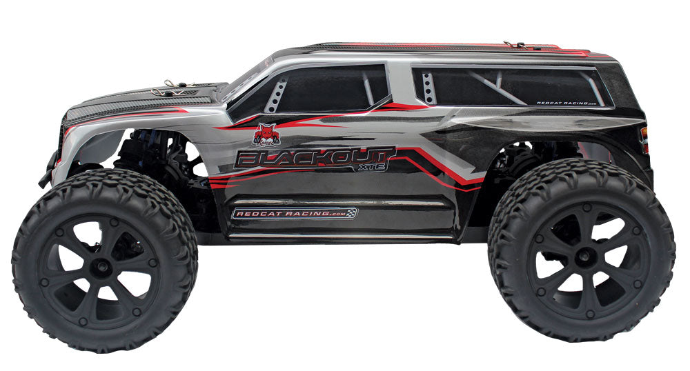 Redcat Blackout XTE RC Truck - 1:10 Brushed Electric Monster Truck ...