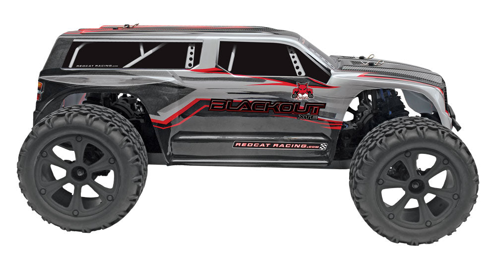 Redcat Blackout XTE RC Truck - 1:10 Brushed Electric Monster Truck ...