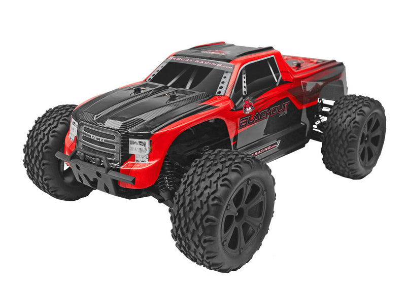 Redcat Blackout XTE RC Truck - 1:10 Brushed Electric Monster Truck ...
