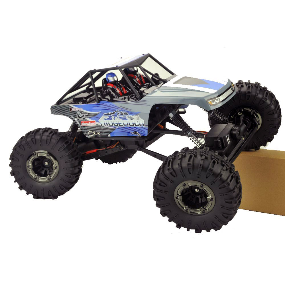 Danchee Ridgerock RC Crawler - 4 Wheel Steering - 1:10 Brushed Rock Cr ...