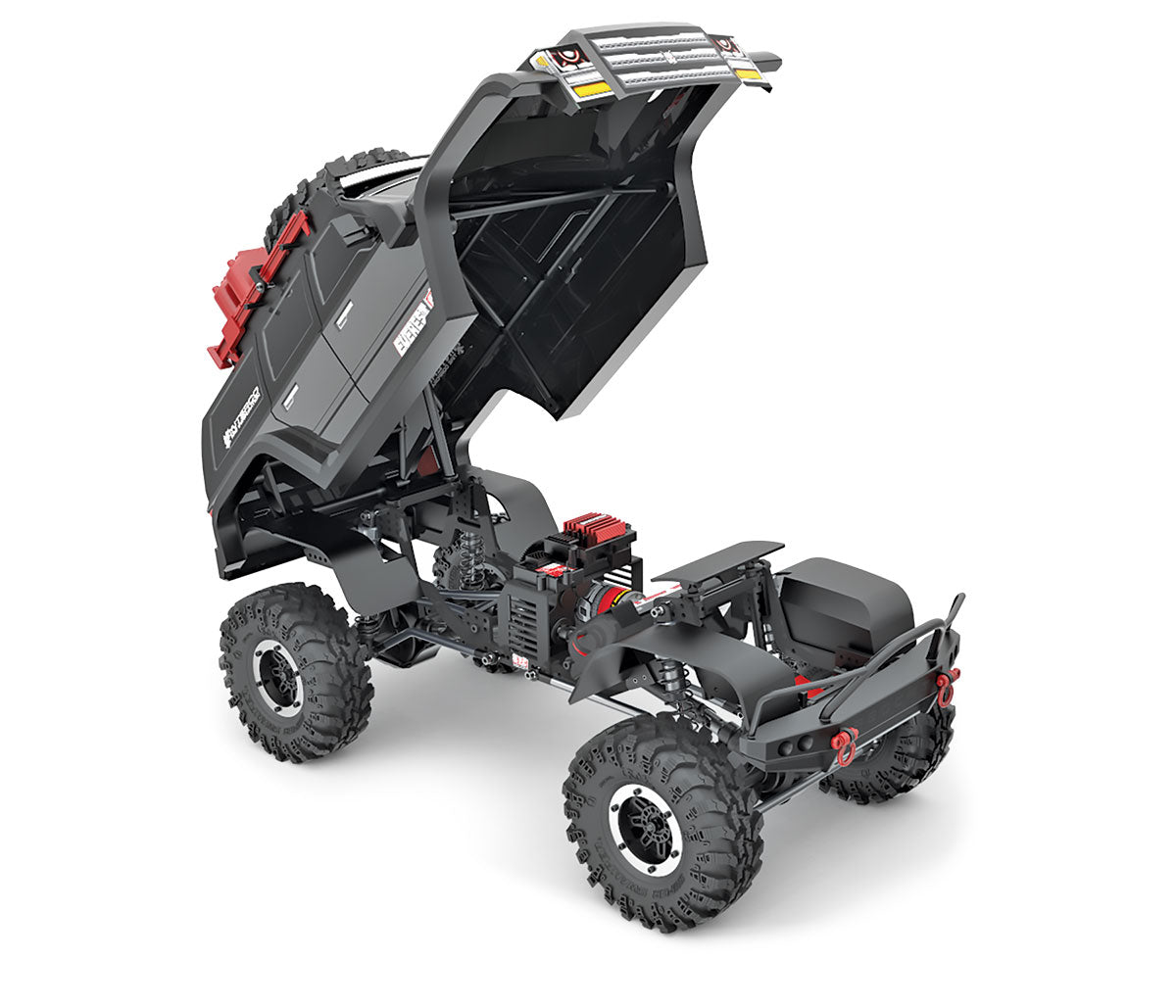 Redcat Everest Gen7 PRO RC Scale Crawler - 1:10 Brushed Rock Crawler ...