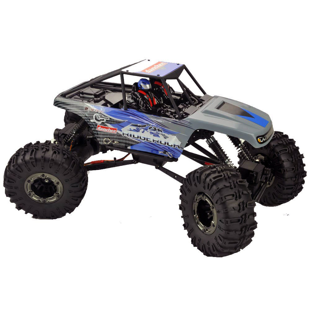 Danchee Ridgerock RC Crawler - 4 Wheel Steering - 1:10 Brushed Rock Cr ...