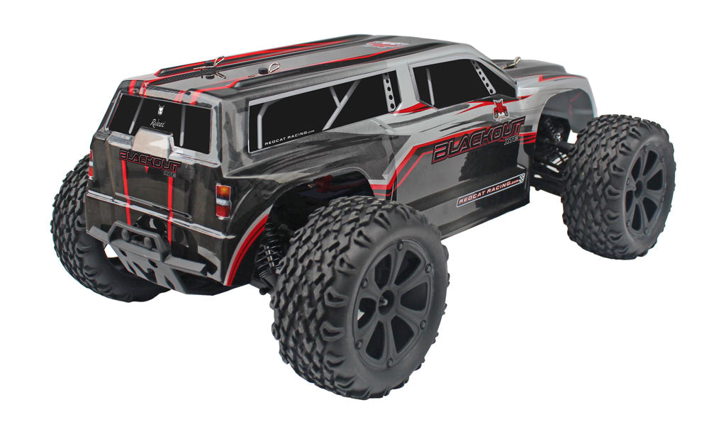 Redcat Blackout XTE RC Truck - 1:10 Brushed Electric Monster Truck ...