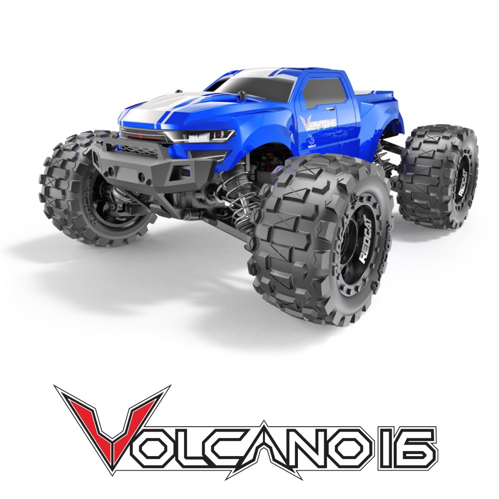 Redcat Volcano-16 1/16 Scale Brushed Monster Truck – Redcat Racing
