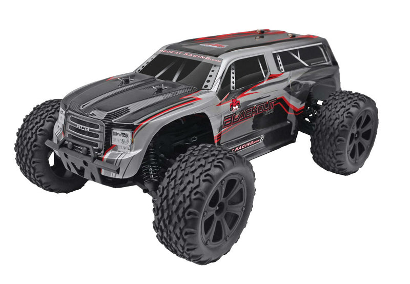 Redcat Blackout XTE RC Truck - 1:10 Brushed Electric Monster Truck ...